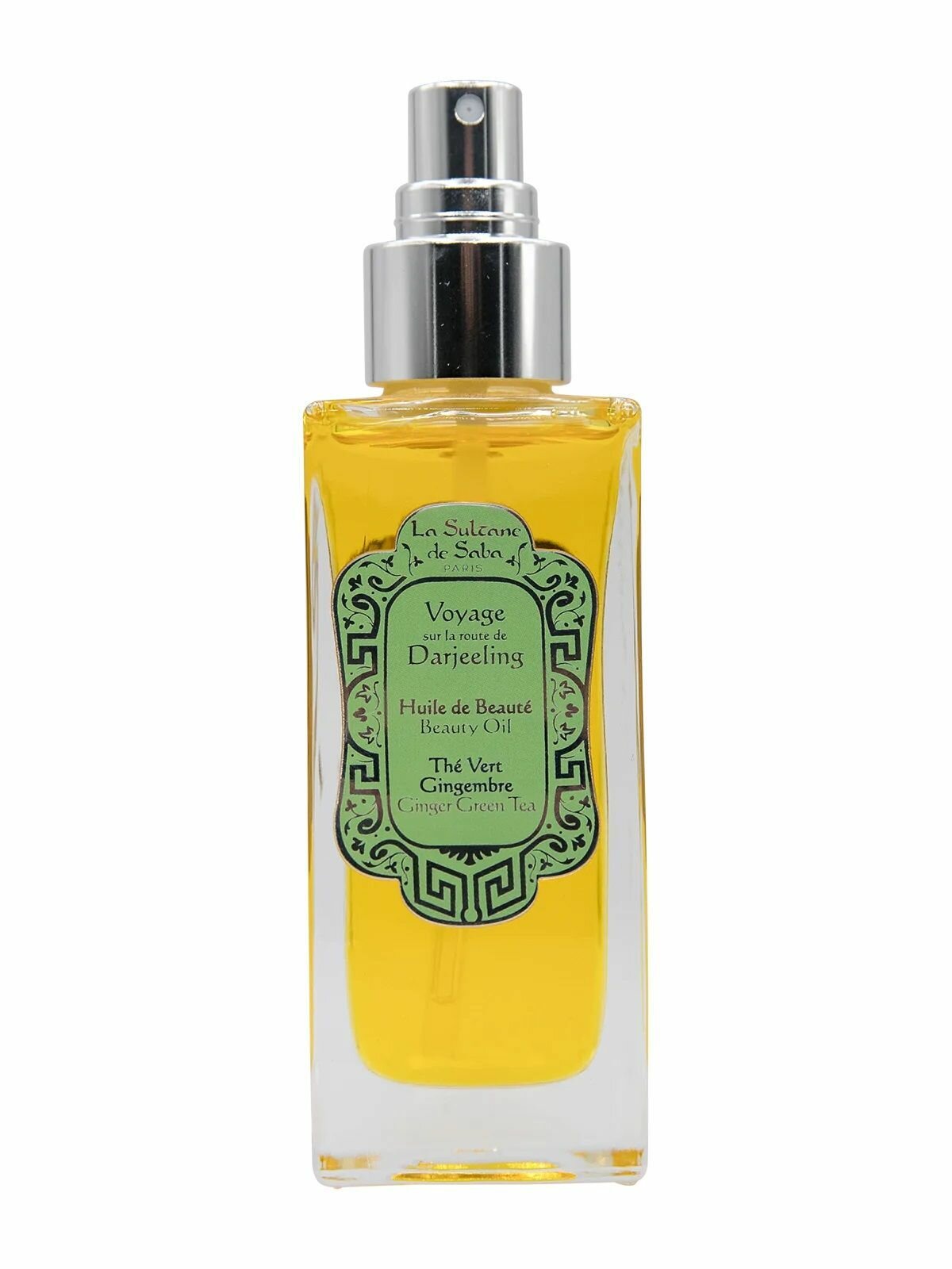 La Sultane de Saba beaute oil senteur the vert gingembre ginger green tea fragrance - Масло для тела и волос зеленый чай/имбирь 200 мл