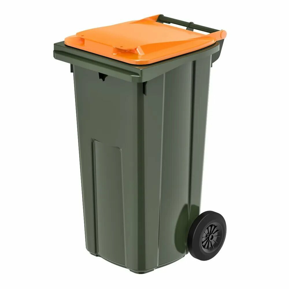 Интер Мусорный бак мусорные контейнеры, 120 л, 1 шт