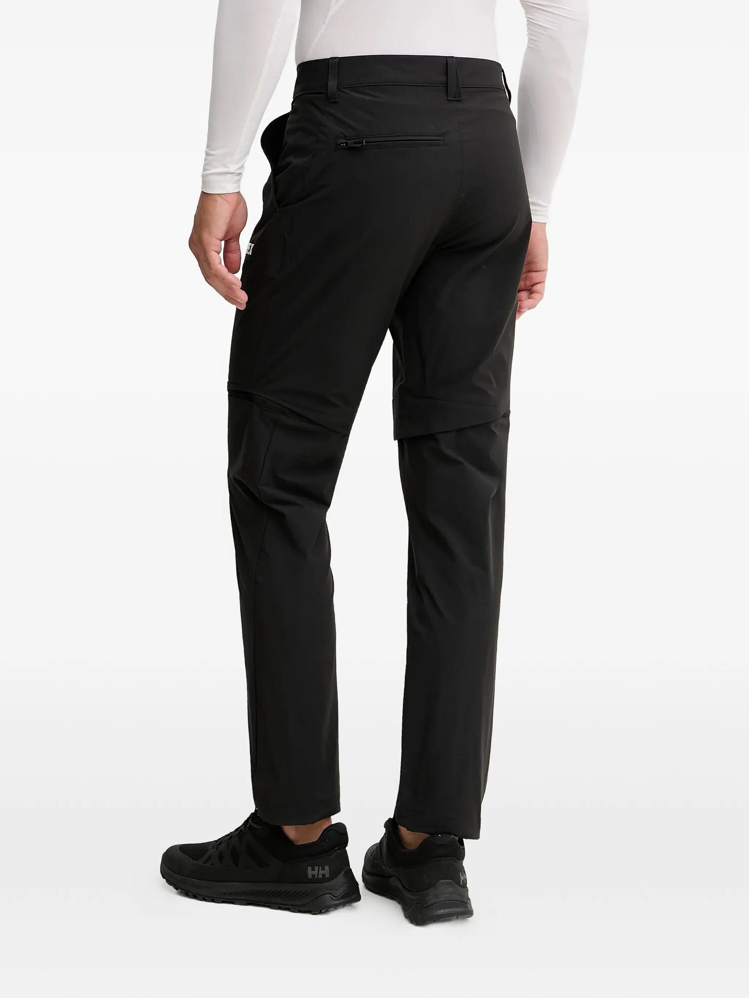Брюки adidas Terrex Multi zip-off trousers, размер L, черный — фото 1