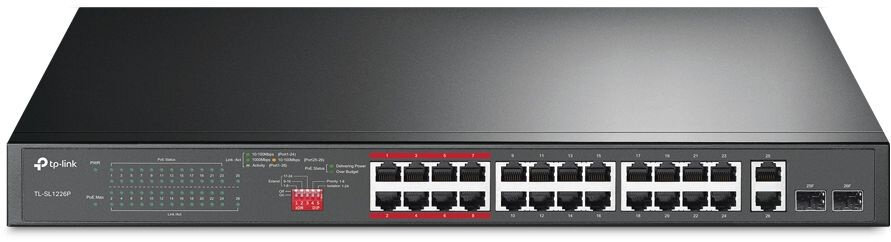 Коммутатор TP-Link TL-SL1226P неуправляемый