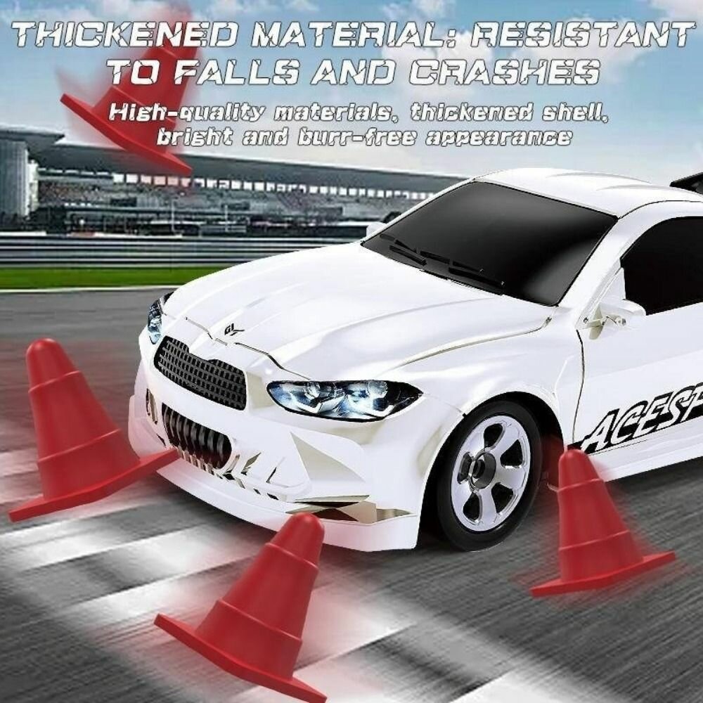 Масштаб 1/64 Мини 4WD Пропорциональный Дроссельный Руль RC Drift Car Доступны Различные Цвета Для Моделей M4 И 911