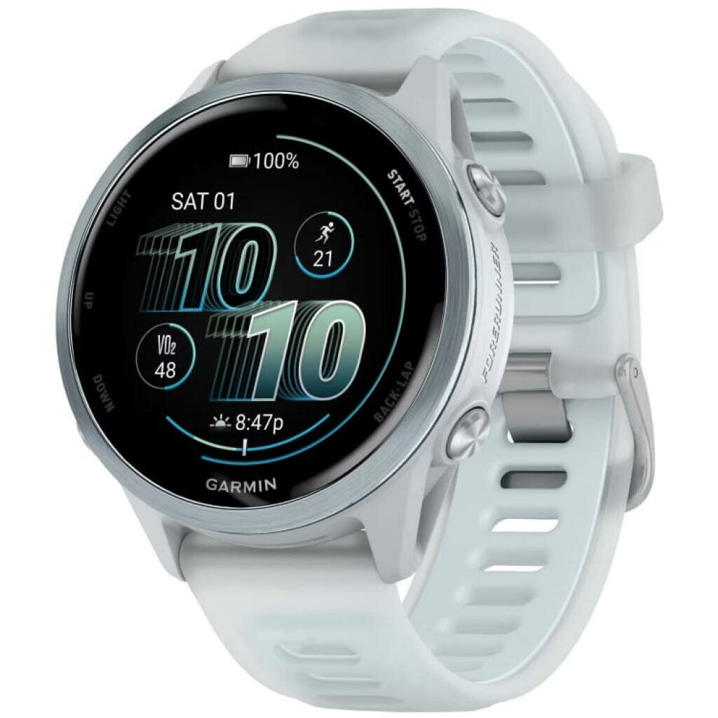 Умные часы Garmin Forerunner 570, 42mm, Cloud Blue with Whitestone (010-02970-01)