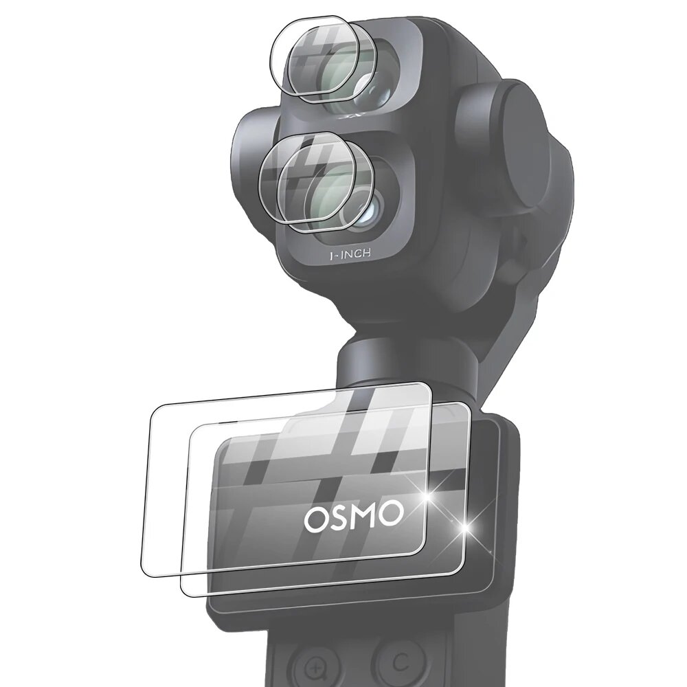 Защитное стекло 9H DJI Osmo Pocket 4 (2Pack)
