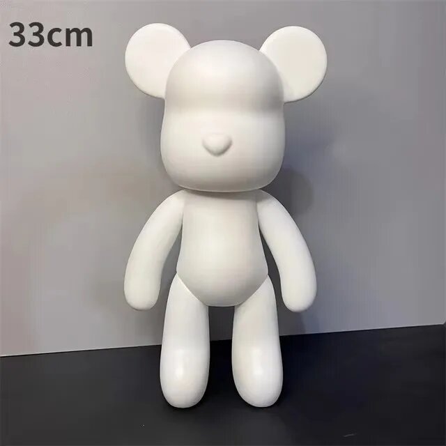 Фигурка Bearbrick DIY из винила 53 см белая 33 cm