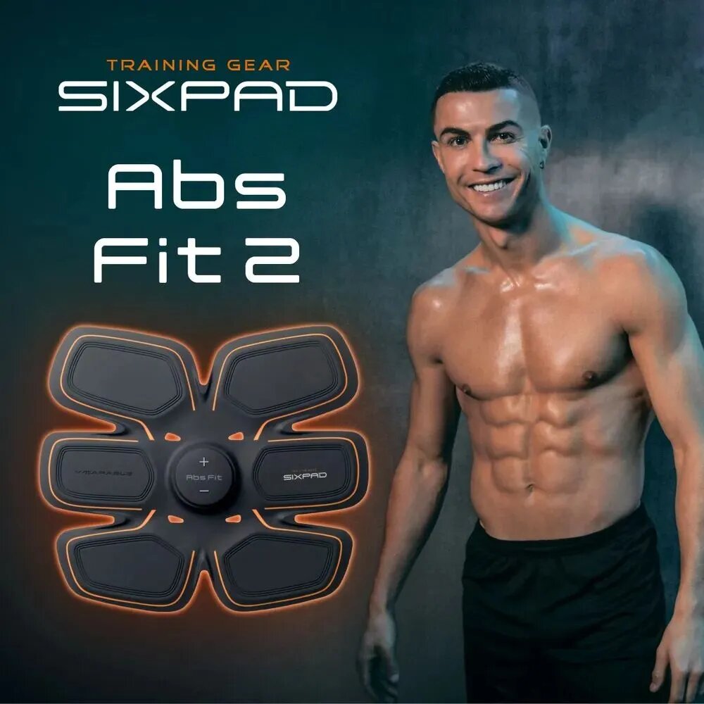 Миостимулятор для пресса SIXPAD ABS FIT2 / Тренажер миостимулятор для мышц / Устройство для похудения / Помощник в реабилитации для реабилитации