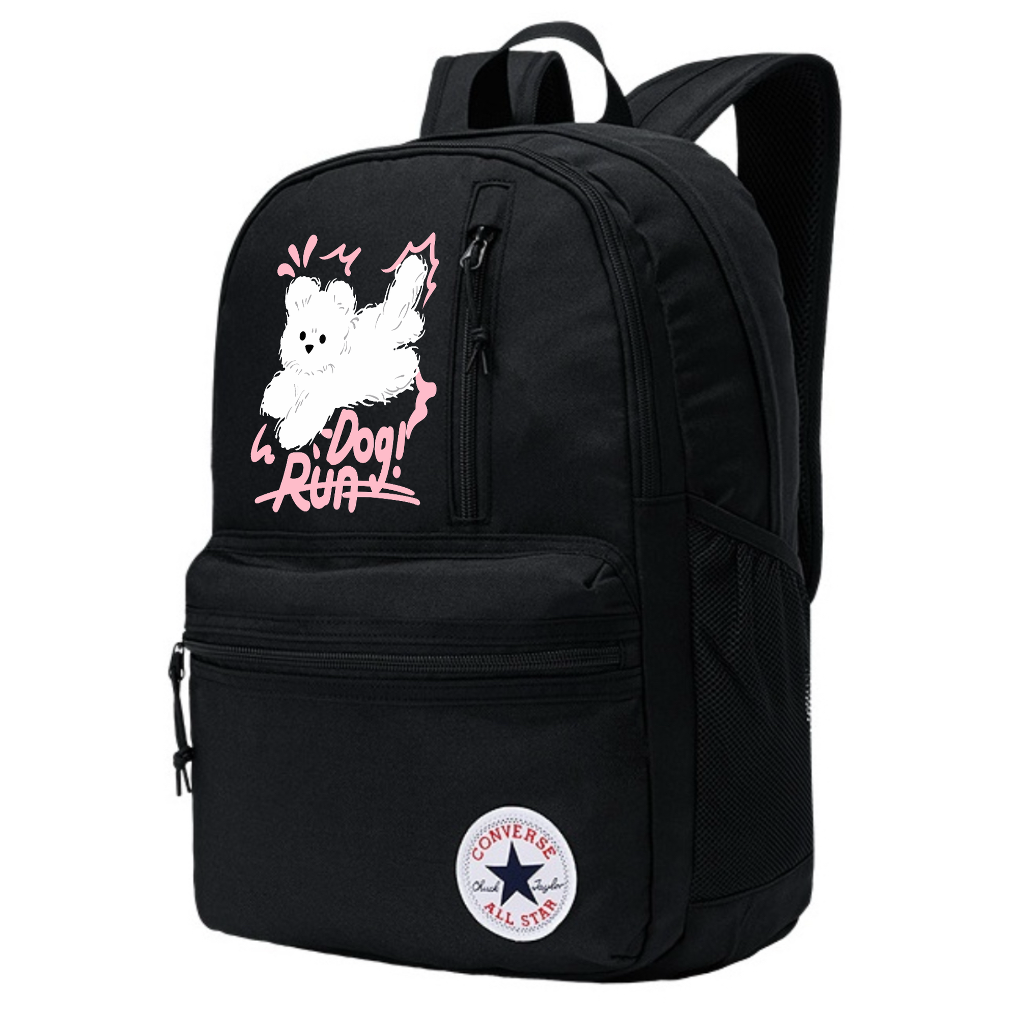 Рюкзак унисекс Converse Polyester Backpack Regular, черный — фото 1