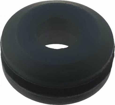 FIX&FASTEN FIX-GR-45 Кабельный ввод, dмонтажн. отв: 9,5мм, dотв: 6,2мм, резина, черный, 1шт