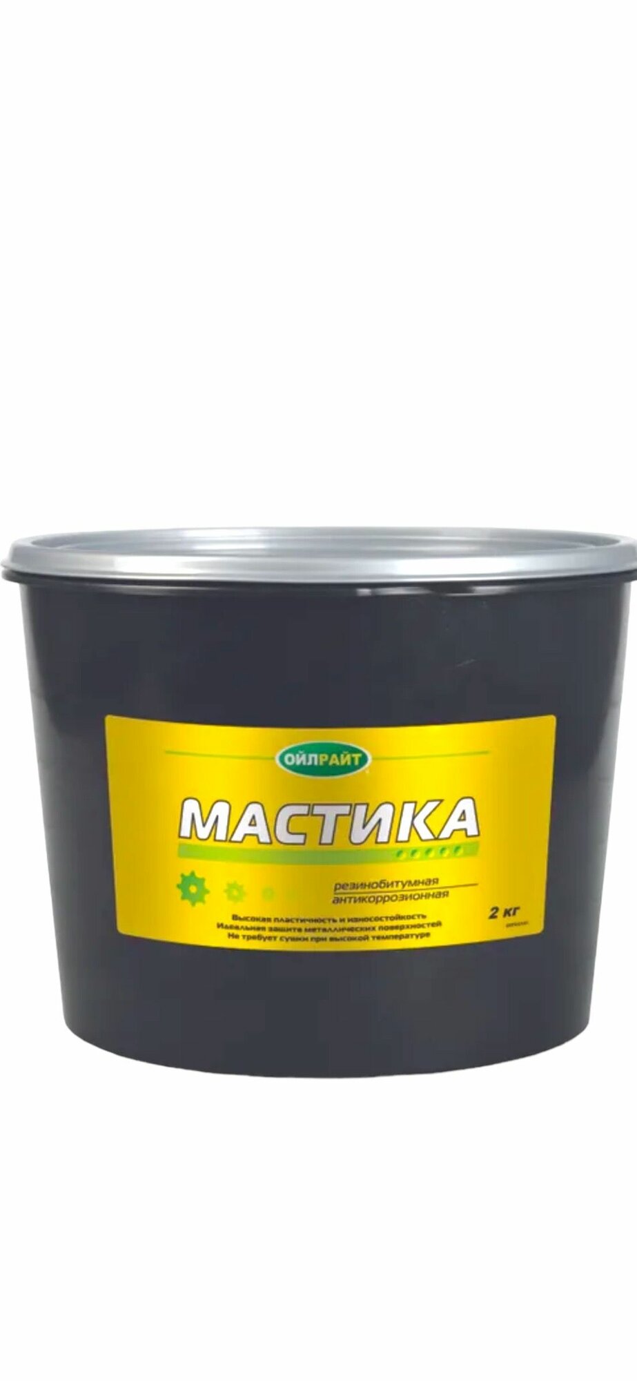 Мастика OILRIGHТ резинобитумная антикоррозионная 2кг ведро