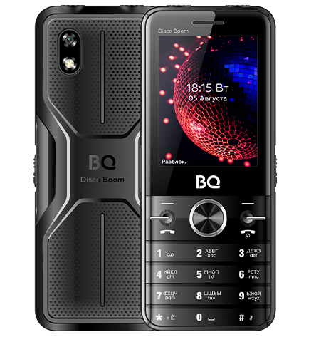 Телефон BQ 2842 Disco Boom Black (Черный)