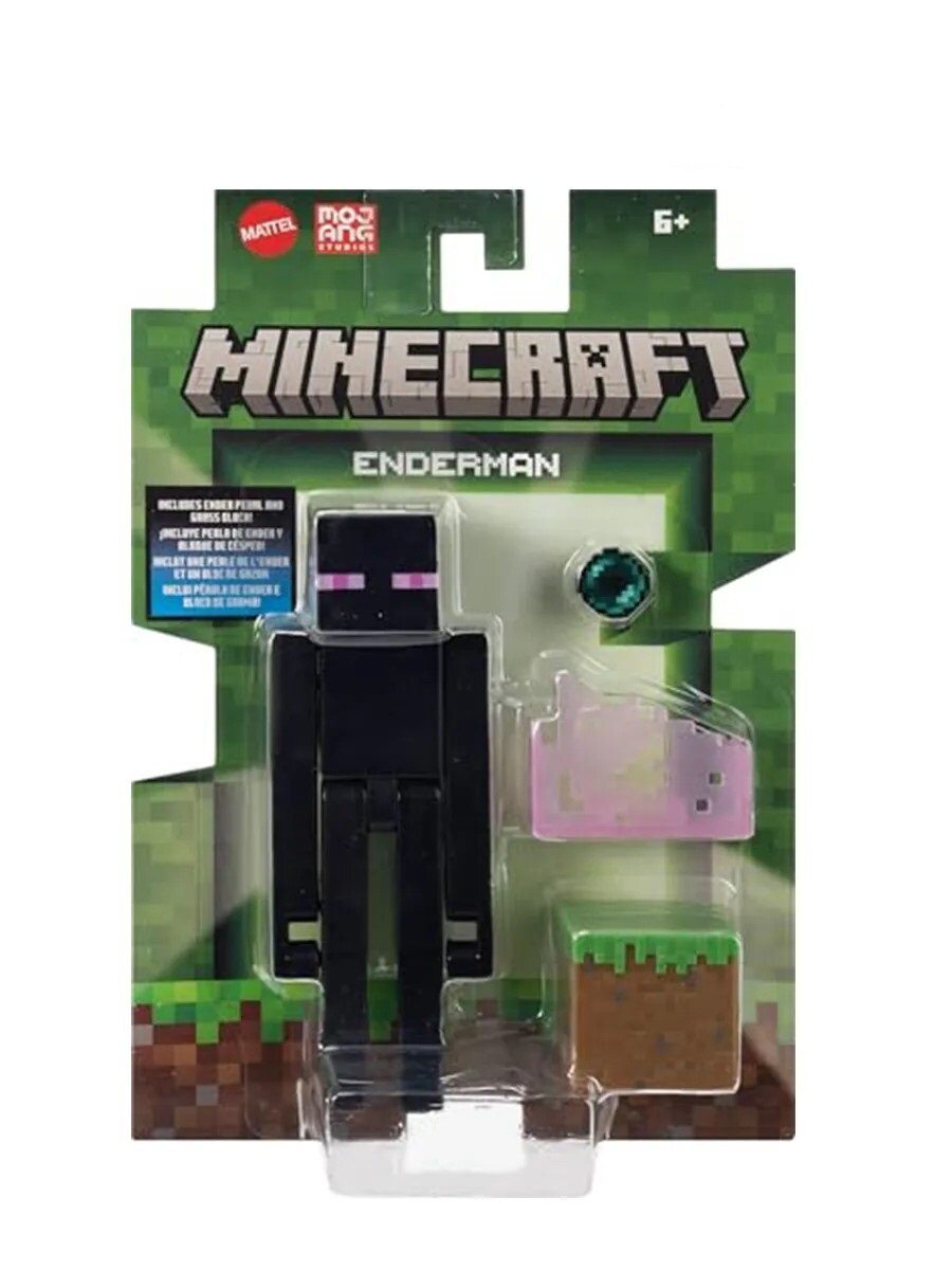Фигурка Mattel Minecraft Enderman JCN37
