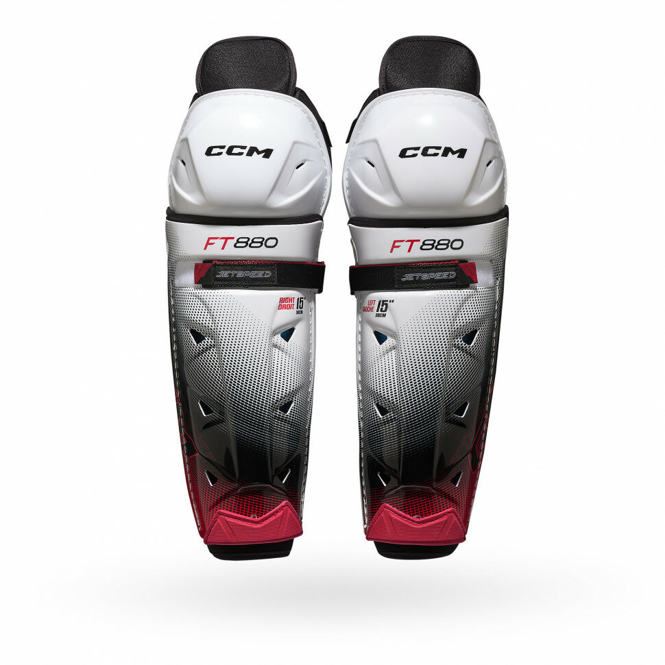 Щитки хоккейные полевого игрока CCM JetSpeed FT880 SR (15" (41-45 см))