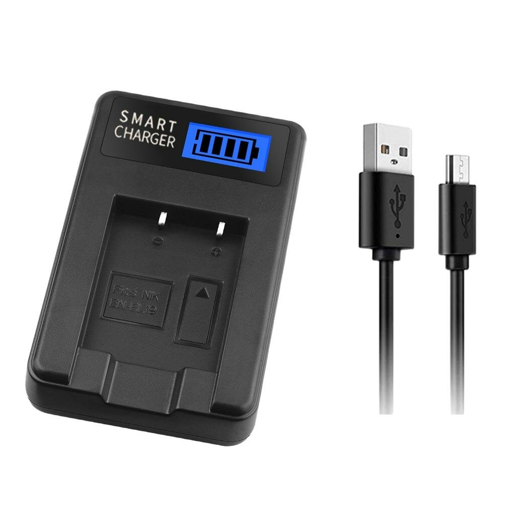 Зарядное устройство EN-EL19 LCD USB