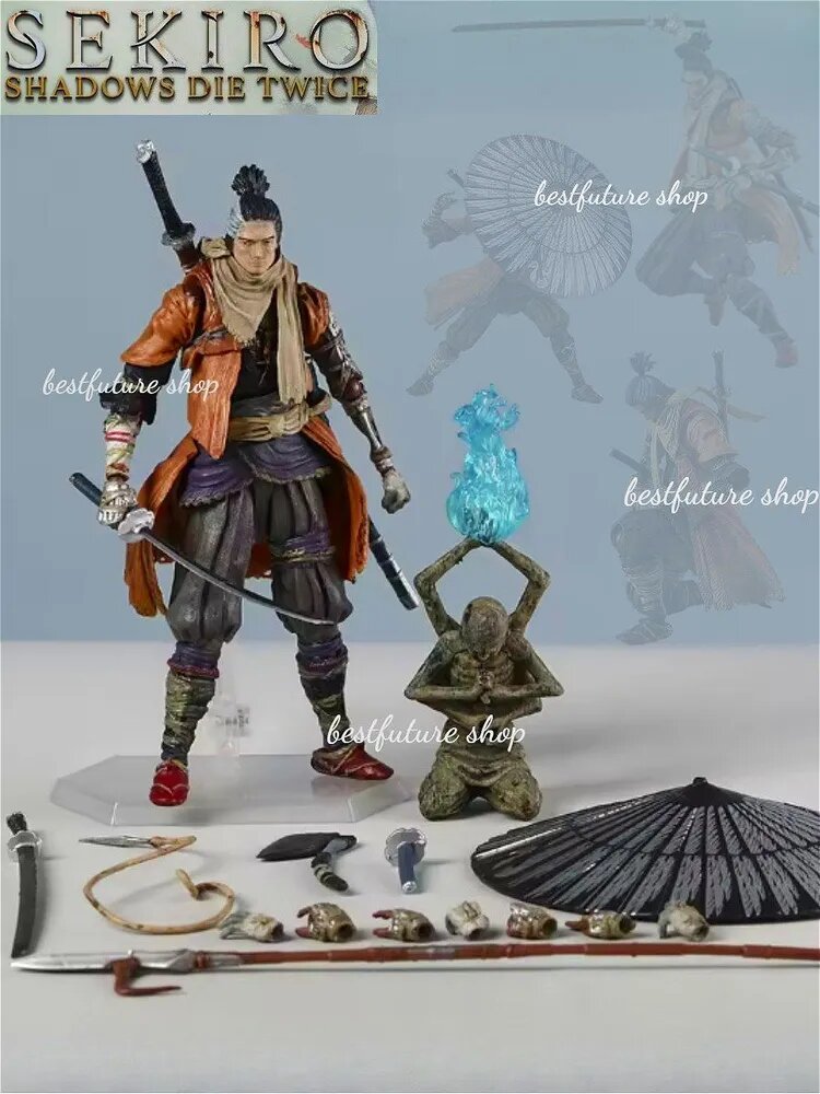 Шарнирная фигурка Sekiro: Shadows Die Twice / Секиро 16cm