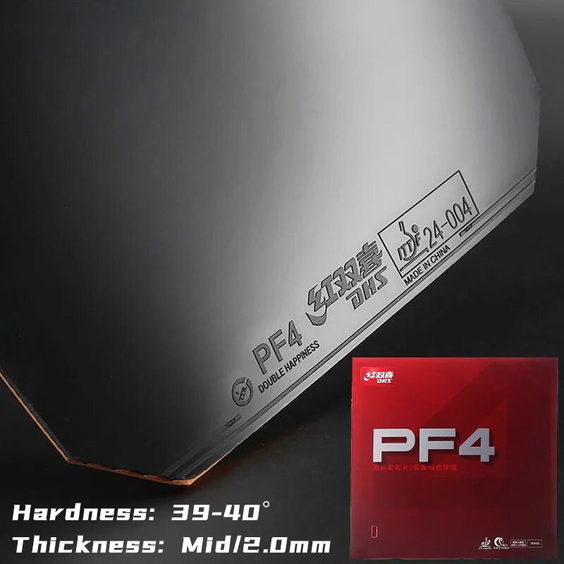 ДHS PF4-50 резина для настольного тенниса PF4 Black Mid