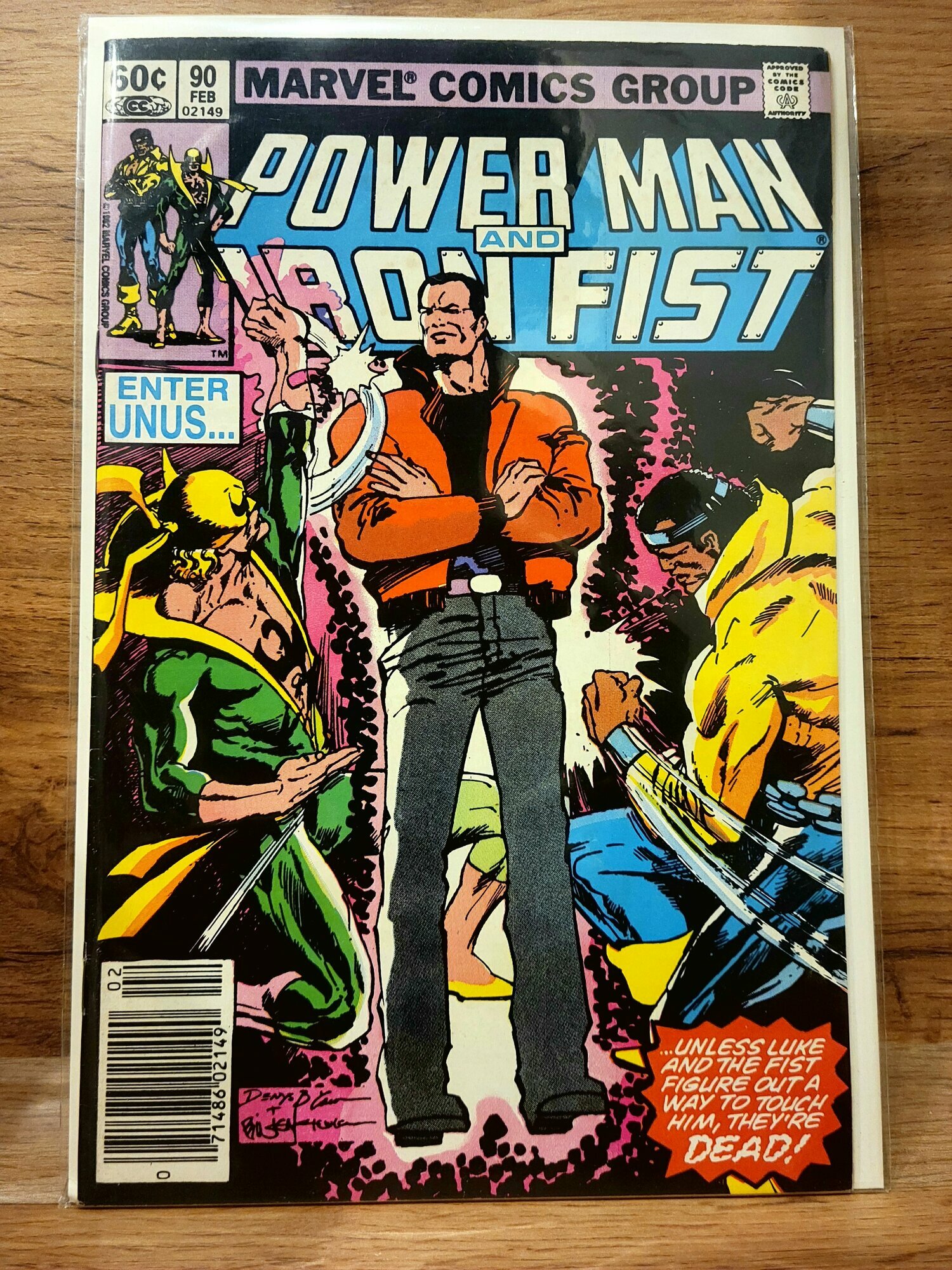 Раритетный Комикс Iton Fist #90. 1982 Год. Оригинал!