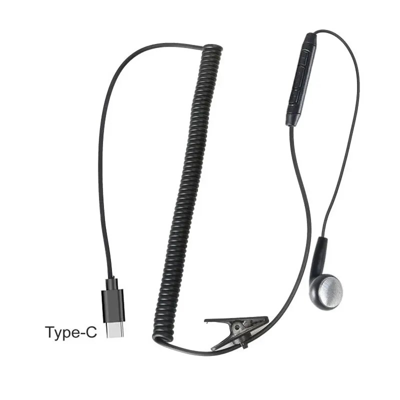Проводные внутриканальные наушники 3,5 мм USB-C Type C Plug