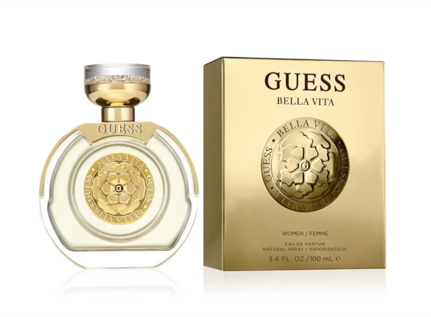 Женский аромат Guess Bella Vita 100 мл / Гесс Сладкая Жизнь парфюмерная вода золотая