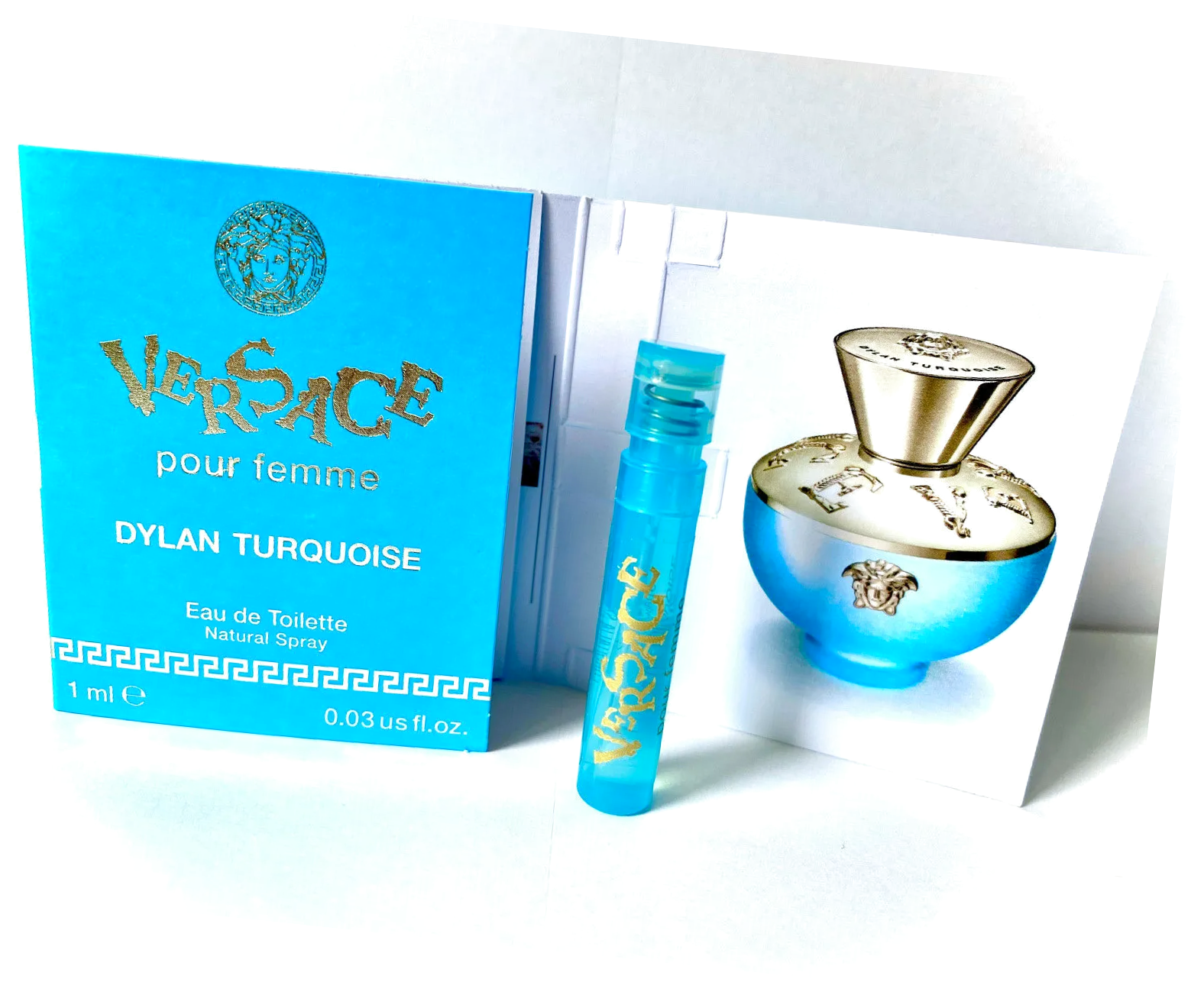 Дилан Туркуаз - женский аромат Версаче / Versace Dylan Turquoise Pour Femme 1 мл