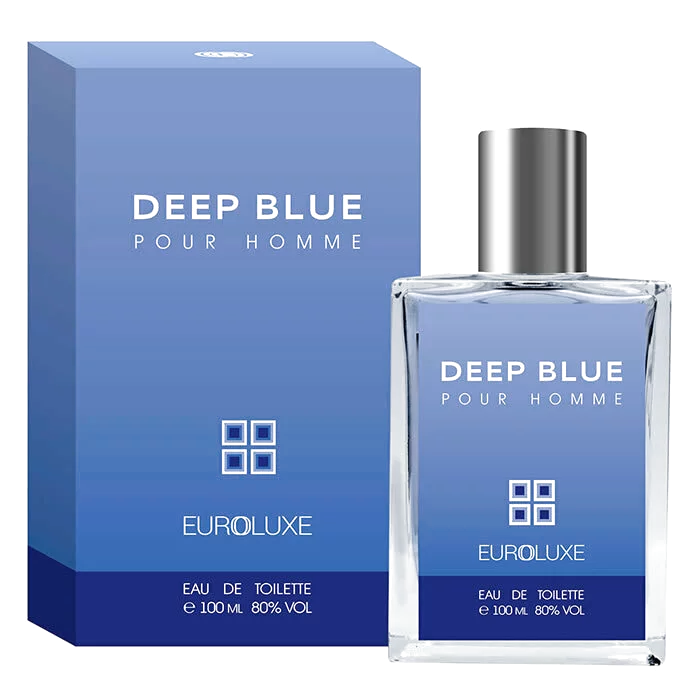 Евролюкс Дип Блу парфюм для мужчин 100 мл - Euroluxe Deep Blue туалетная вода