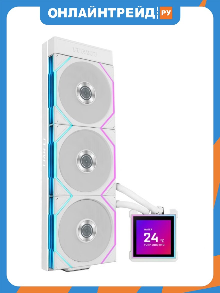 СВО для процессора Lian LI HydroShift II LCD-S 360TL White (G89. GHS2LCDS36TFW. R0) (GHS2LCDS36TFW)