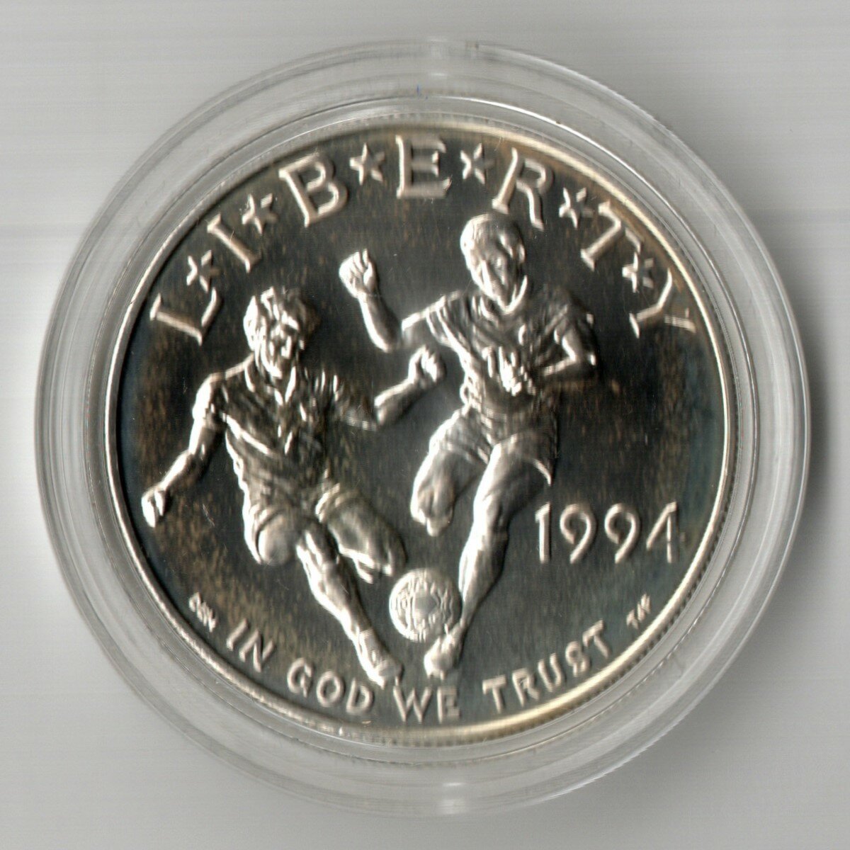 1 доллар Чемпионат по футболу. D. 1994 год UNC