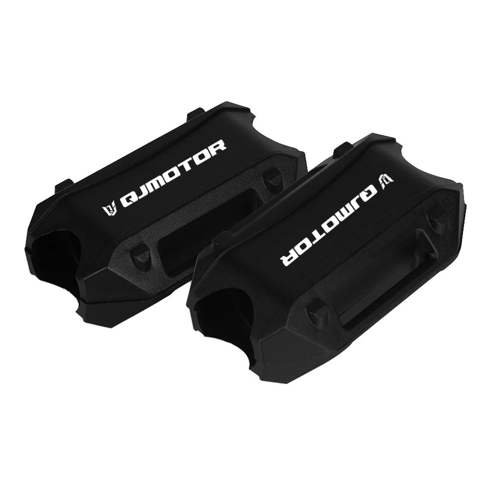 Защитный Бампер-блок 25 Мм Для Мотоциклов QJMOTO QJ SRT 800, 800X, 800SX, SVT 650 X A QJMOTO LOGO