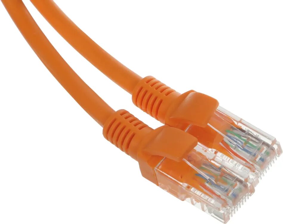Патч-корд NTSS NTSS-PC-UTP-RJ45-5e-0.3-LSZH-OR, вилка RJ-45, вилка RJ-45, кат.5E, LSZH, 0.3м, оранжевый