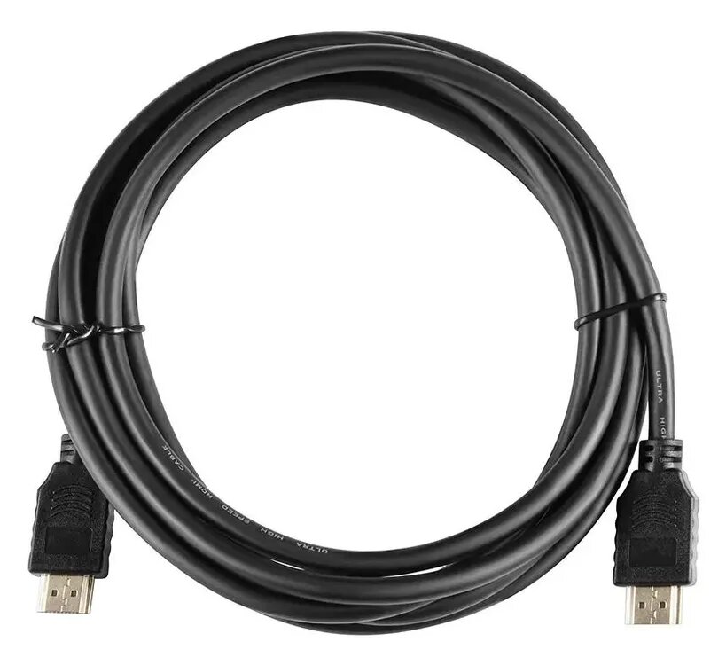 Кабель аудио-видео Buro HDMI (m) - HDMI (m), ver 2.1, 3м, черный