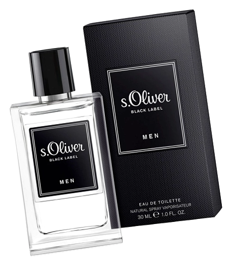 S.Oliver Black Label Men eau de toilette для мужчин 50 мл / Блэк Лейбл Мэн