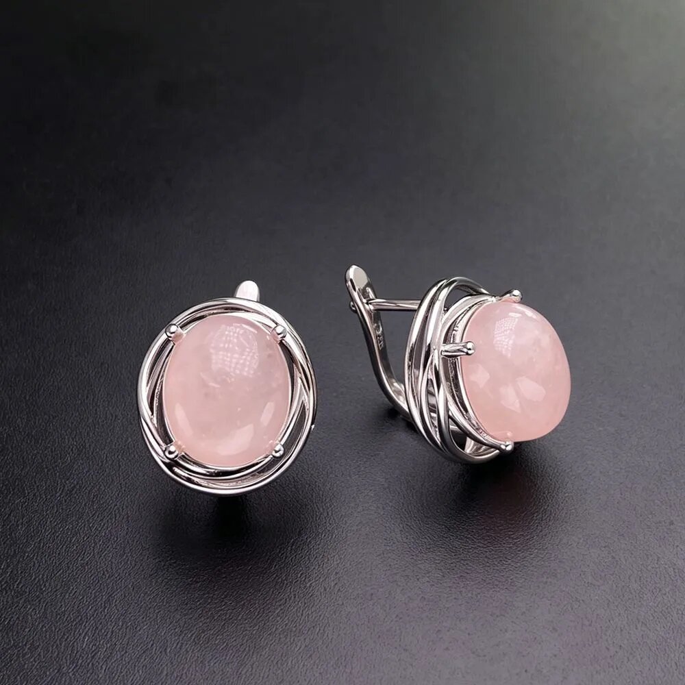 Серьги, кахолонг
