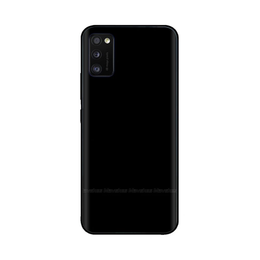Для Samsung Galaxy A41 Чехол A415F Мягкий силиконовый чехол для Samsung A41 A 41 Черный, 00000Black