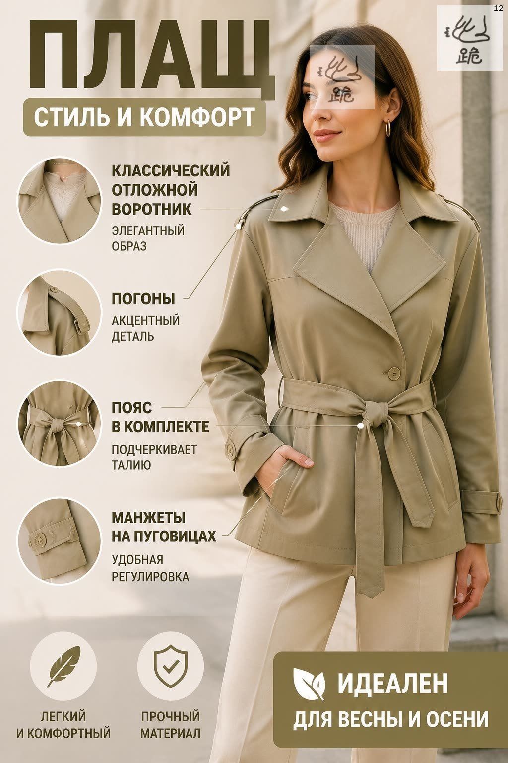 Тренчкот Базовая коллекция