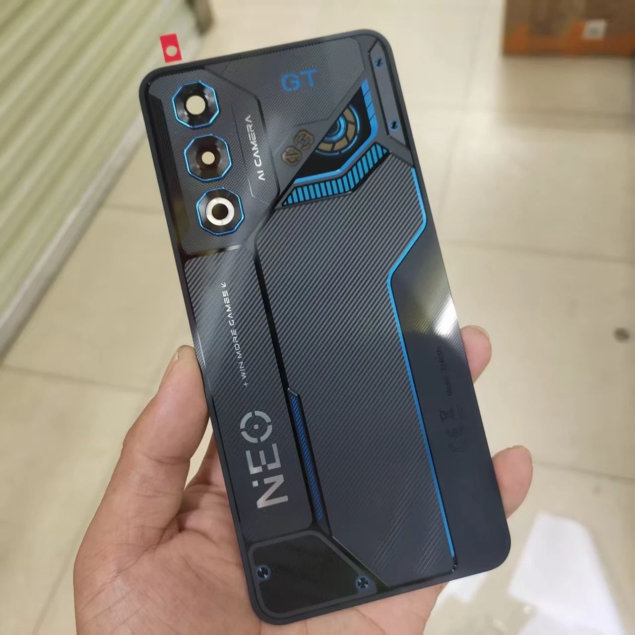 Задняя стеклянная крышка для ZTE Nubia Neo 3 GT Z2465N, замена корпуса с камерой.