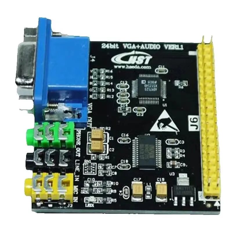 VGA дисплейный модуль WM8731 ADV7123 EMDSXGO
