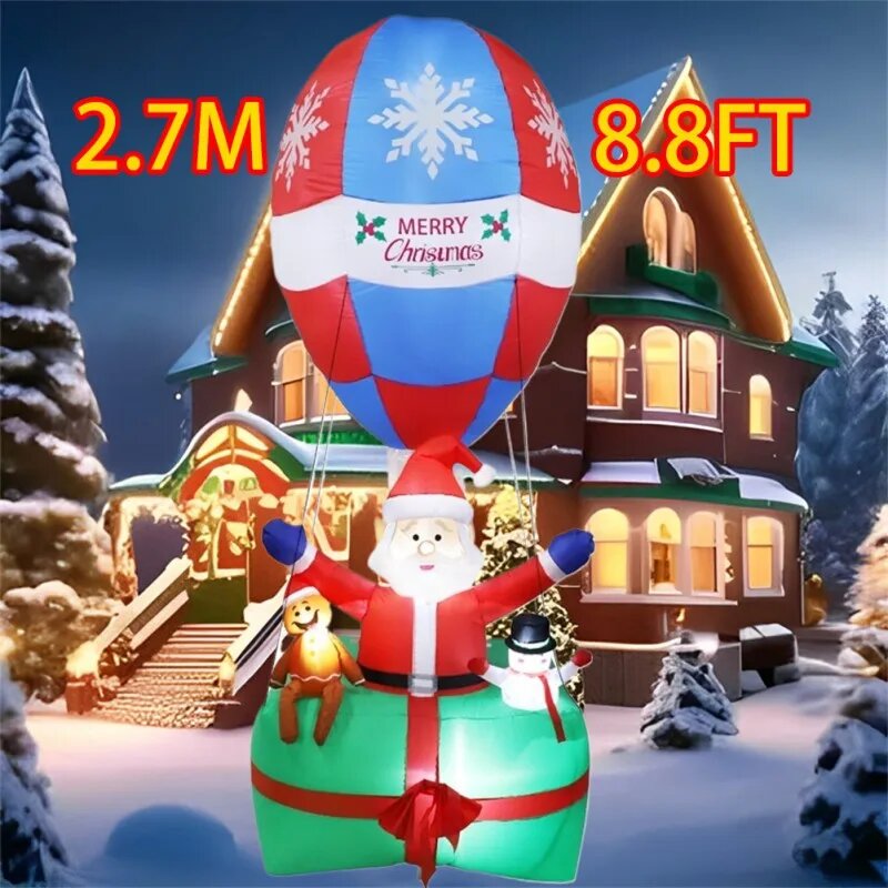 Рождественская надувная фигура CatXaa US Plug, 2.7m Balloon A