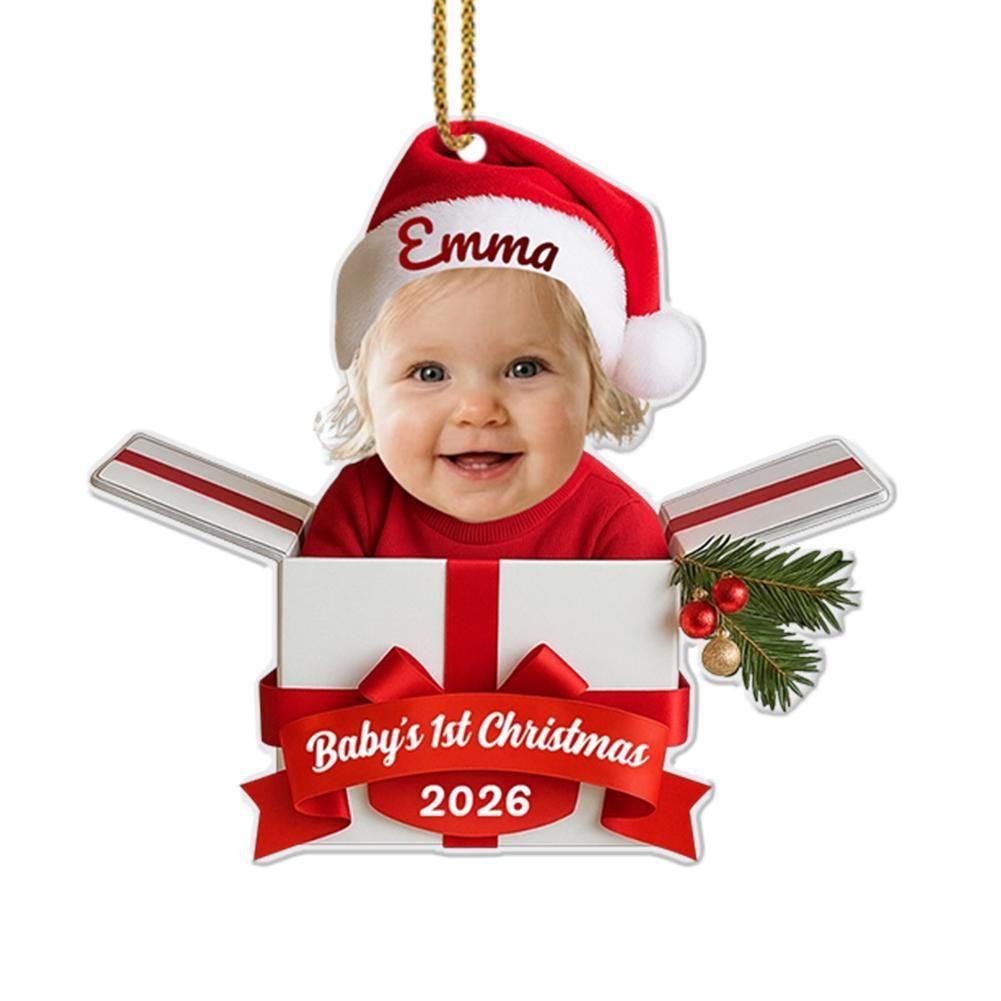 Family Milestones Елочное украшение "Первый Новый год", 2026, акрил