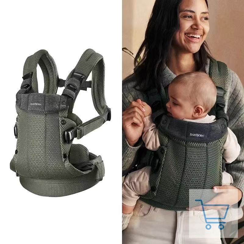 Шведская детская переноска BabyBjorn серии Harmony - многофункциональный артефакт для удержания ребенка, освобождающий руки