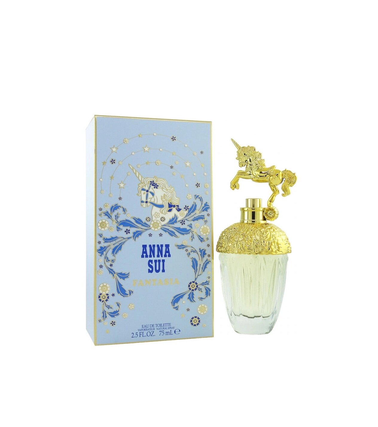 Anna Sui Fantasia 75 мл туалетная вода женская, цветочные, фруктовые, гурманские