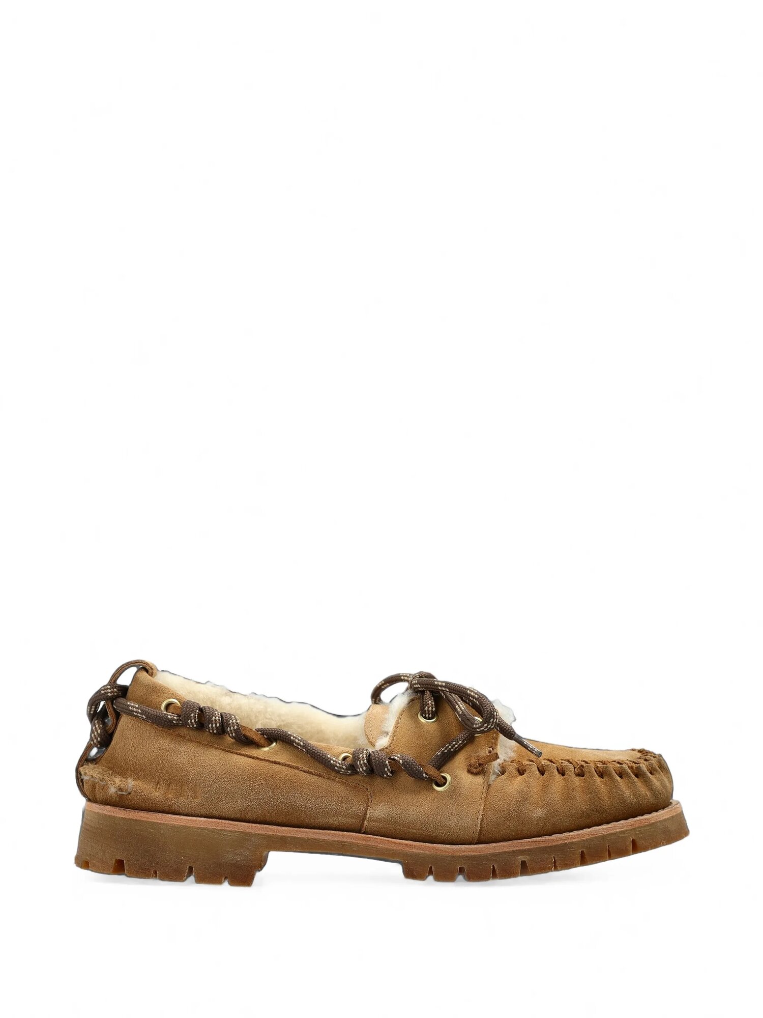 Туфли Cruise fur-lined boat shoes 