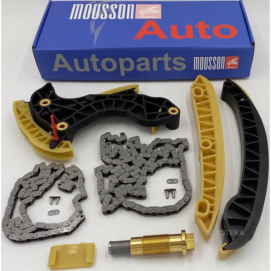 Комплект цепи ГРМ BENZ 271.910/271.921 16-18L (142L 106L) MOUSSON STK271910