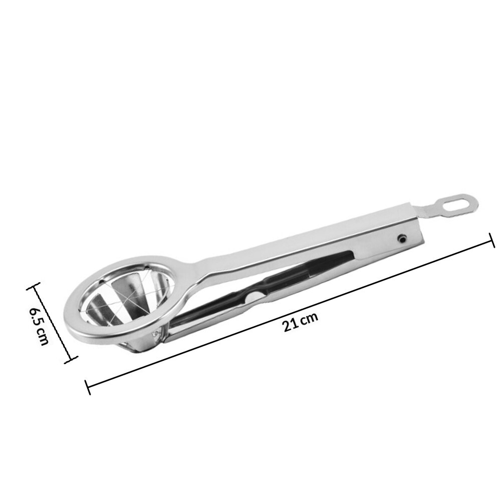 Многофункциональный Сlicer Для Яиц Из Нержавеющей Стали 1 Pc 21X6 5Cm