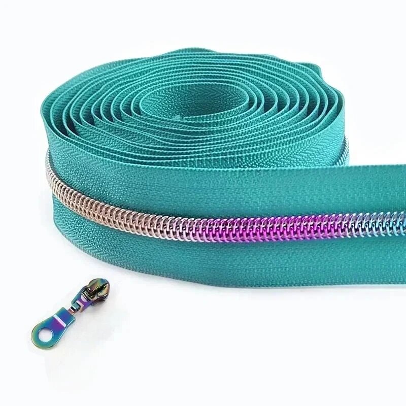 Нейлоновая лента на молнии Meetee 5#, 1-10 м ZA438ZT179-BM018, 2Meters2PcSliders