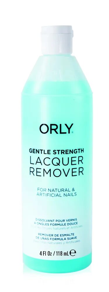 ORLY Жидкость для щадящего снятия лака Gentle Strength Remover, 118мл