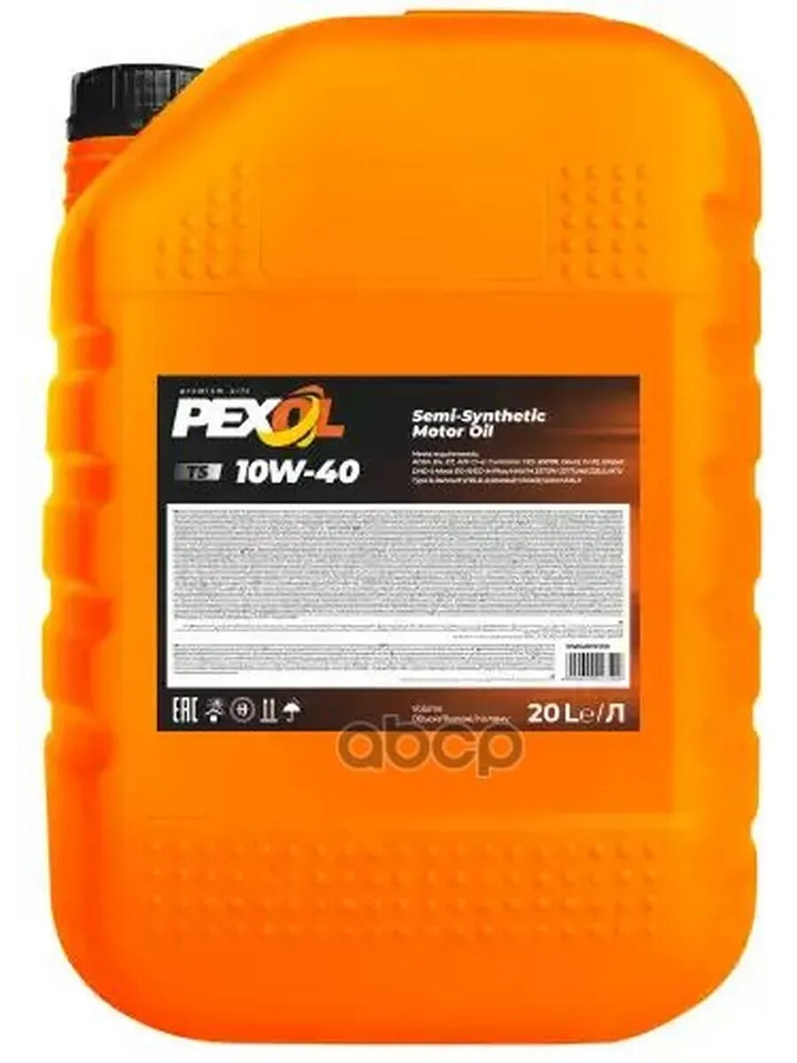 PEXOL Pexol T5 10W-40 (20L) Моторное! Синт Acea E4/E7, Api Ci
