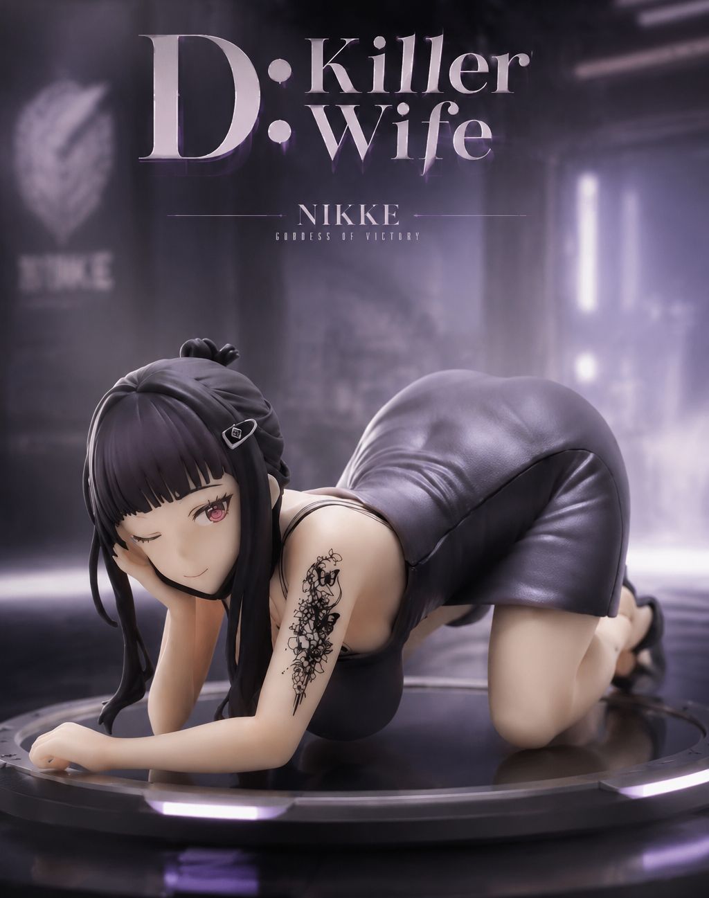Фигурка Богиня Победы спецагент Киллер Диана / Goddess of Victory Nikke D: Killer Wife (14.5см, пакет)