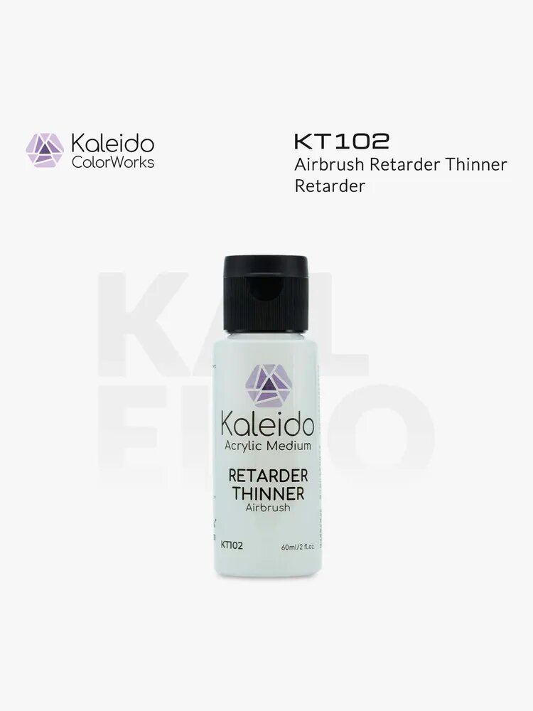 Kaleido Разбавитель с замедлителем для аэрографа на водной основе 60 мл KT102