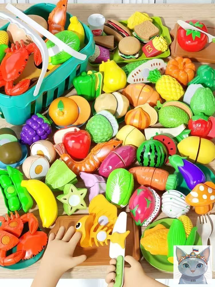 Набор продуктов на липучках 57 элементов