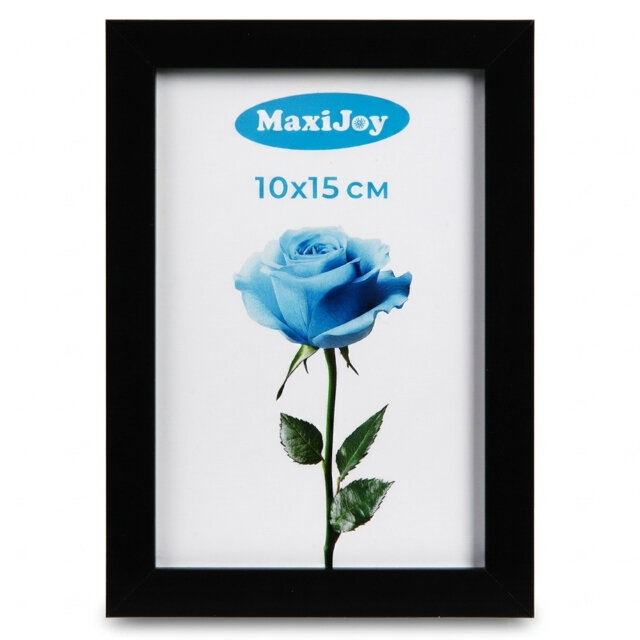 Фоторамка MAXIJOY Инь 100х150мм черная пластик