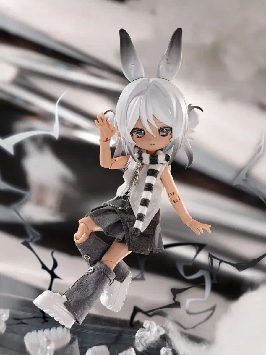 Коллекционная кукла BJD 1/12 LEI-Doll BONNIE 20 см с аксессуарами, подарок для девочек