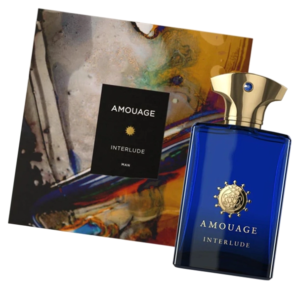 Парфюмерная вода мужская Amouage Interlude Man Синий флакон 50 мл - Амуаж Интерлюд